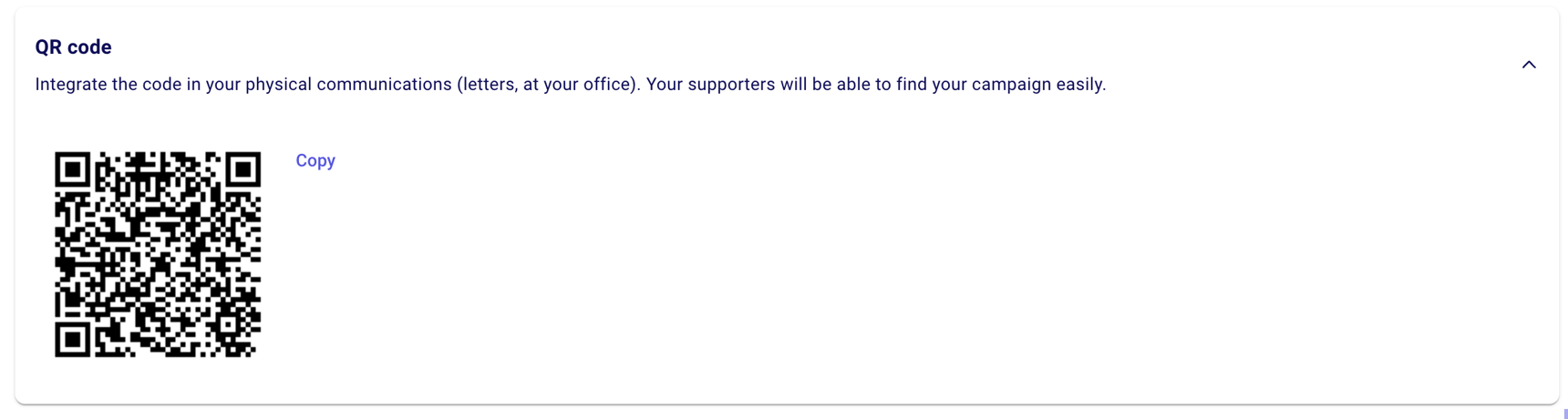 Where can I find the QR code to share my form?