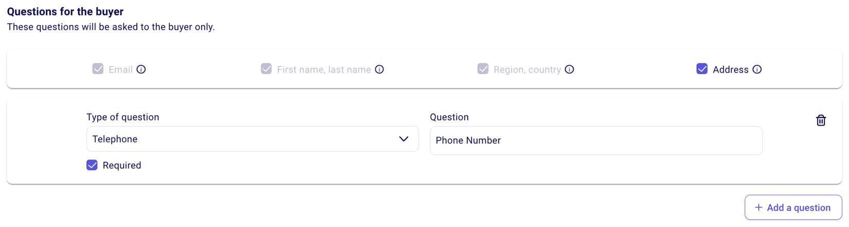 Set up and customize a raffle form