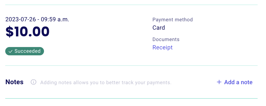 How do I set up automatic tax receipts?