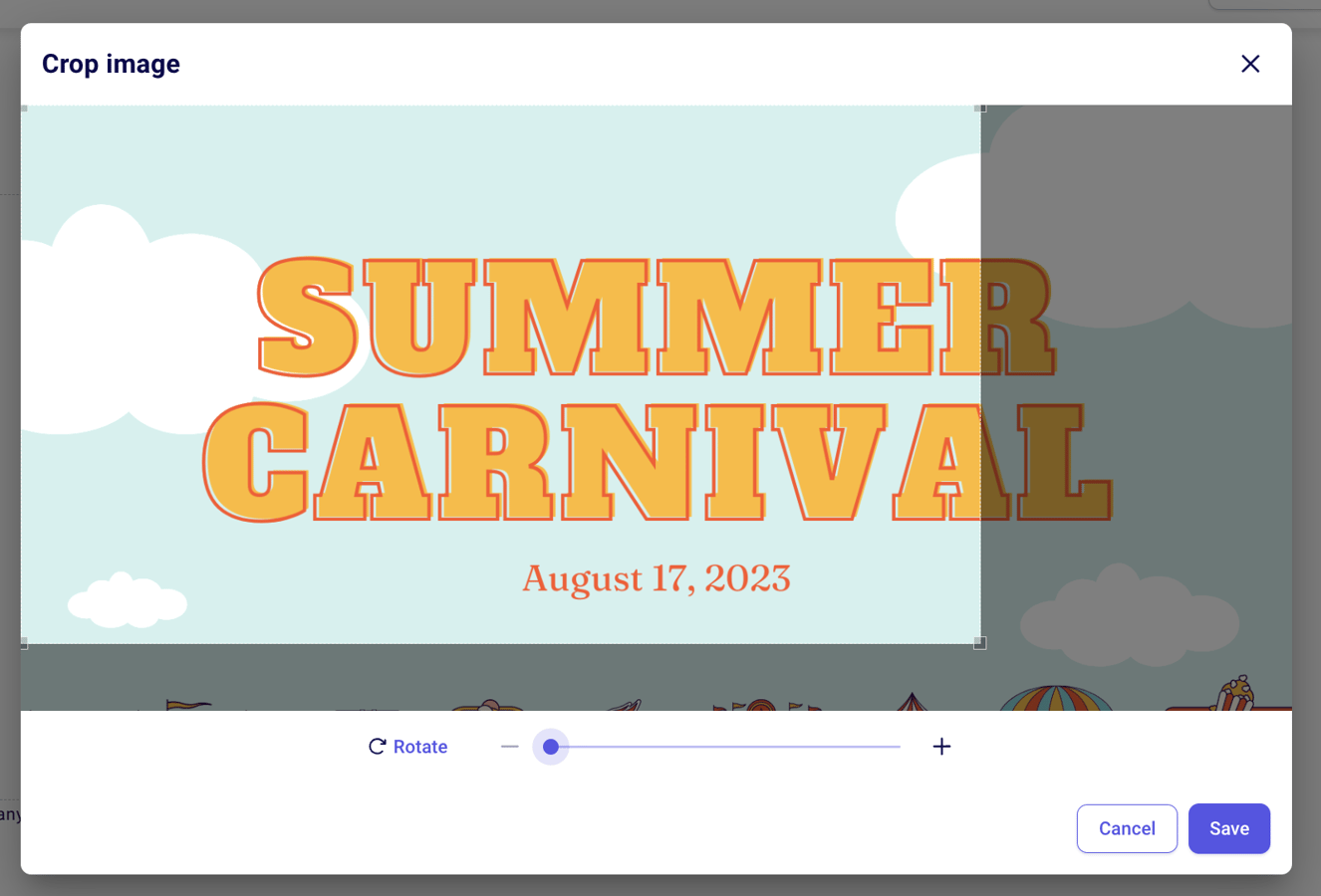 A guide to image uploads on Zeffy (Logo, banner and images)