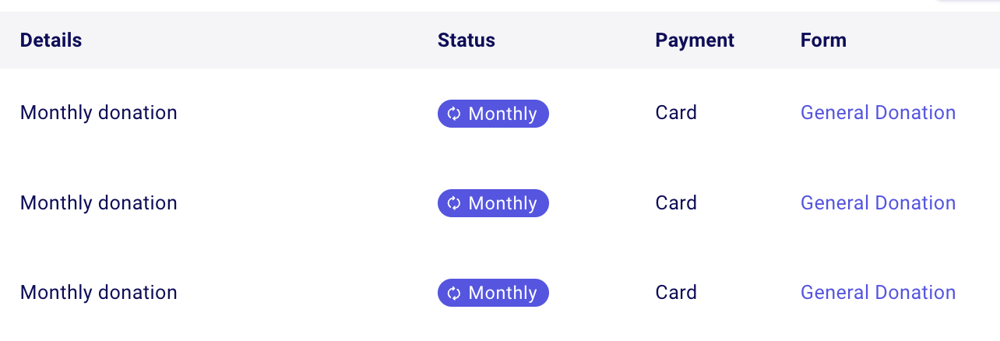 Understanding transaction statuses in Zeffy