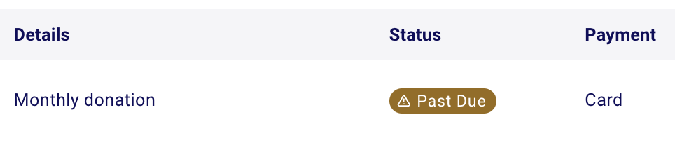Understanding transaction statuses in Zeffy