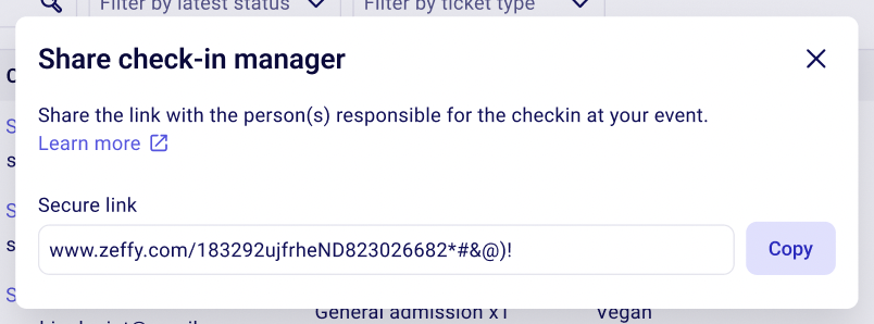 Checking-in guests the day of your event: scan their e-ticket or check ...