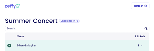 Checking-in guests the day of your event: scan their e-ticket or check ...