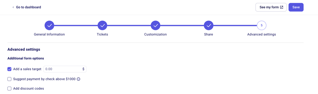 Campaign target: Add a thermometer to your donation form to share your ...