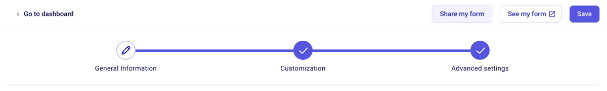 Embed or integrate a form on a website (Wix, Wordpress, Squarespace ...