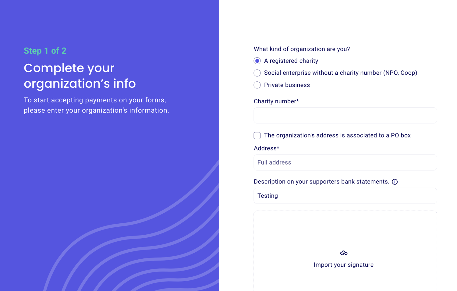 A guide to completing your Stripe verification - Canadian Accounts