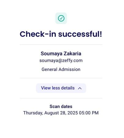 Checking-in guests the day of your event: scan their e-ticket or check ...