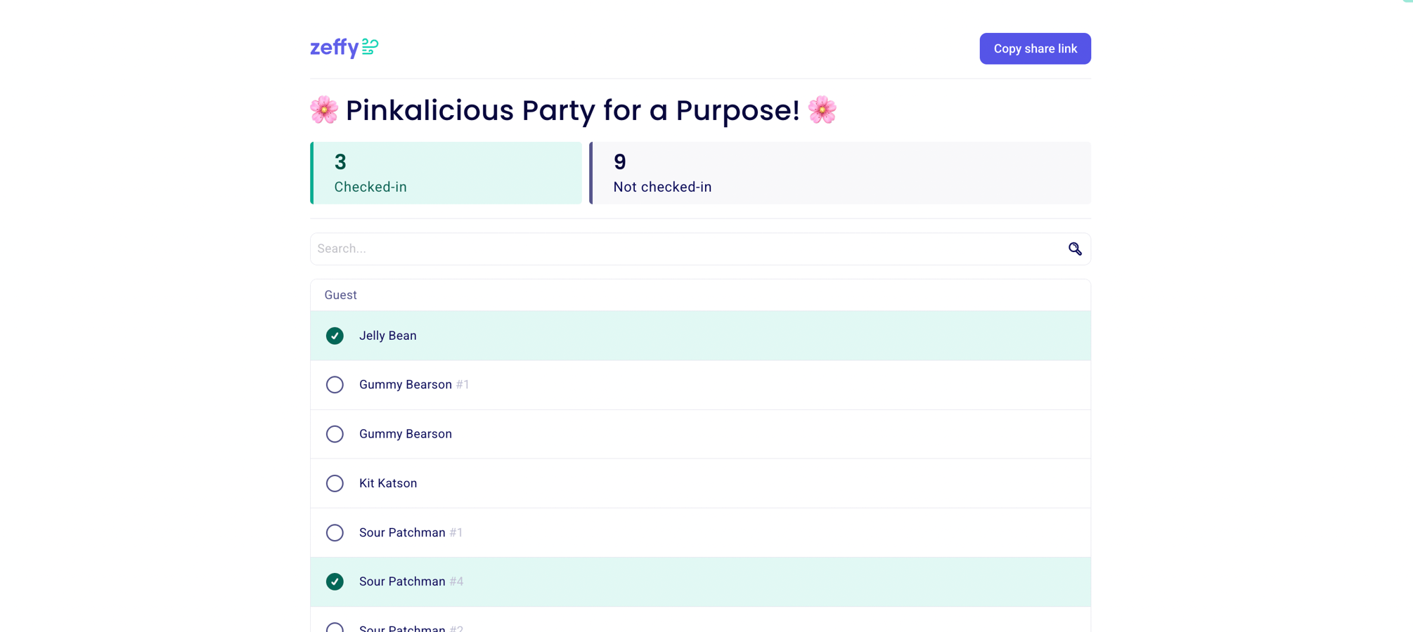 Checking-in guests the day of your event: scan their e-ticket or check ...