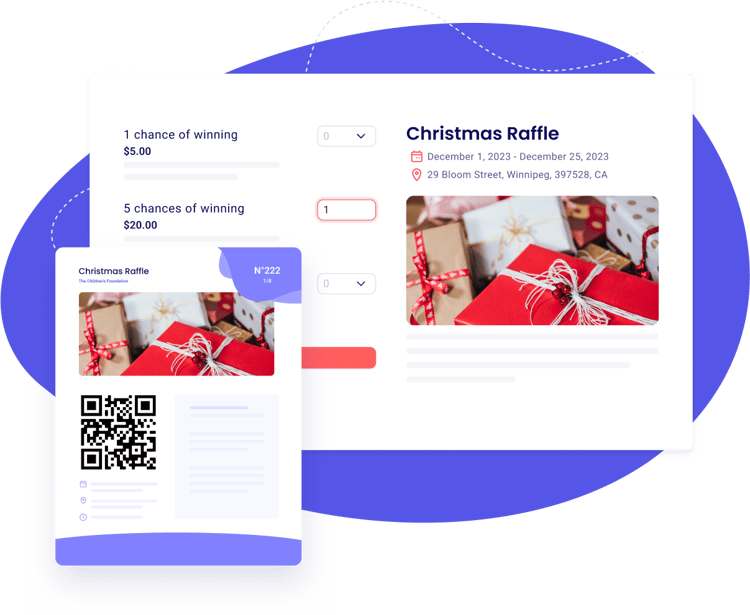 Create a captivating online raffle!