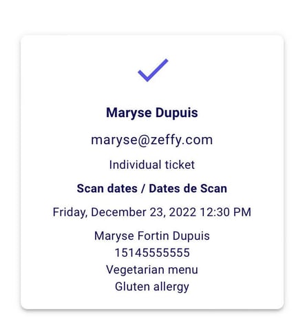 Checking-in guests the day of your event: scan their e-ticket or check ...